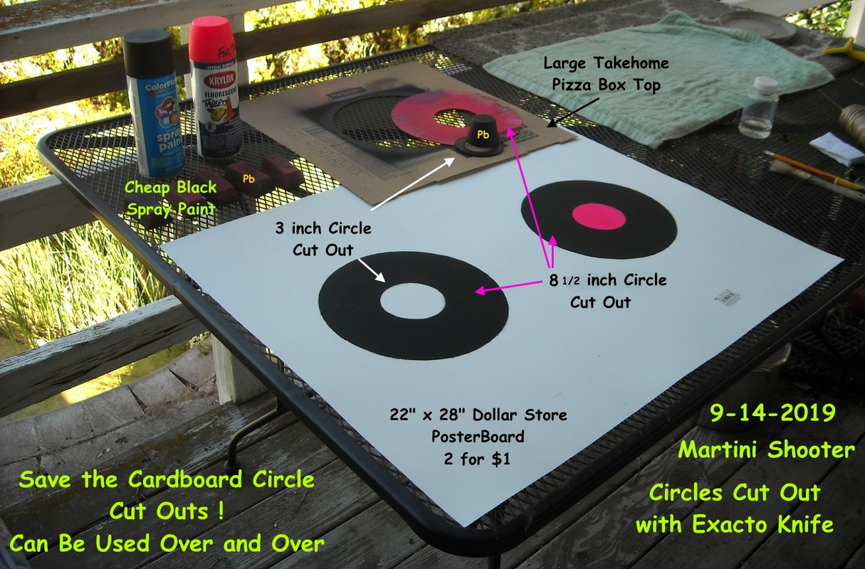 "El Cheapo Ritzo" Homemade Targets - Spokane Gun Trader