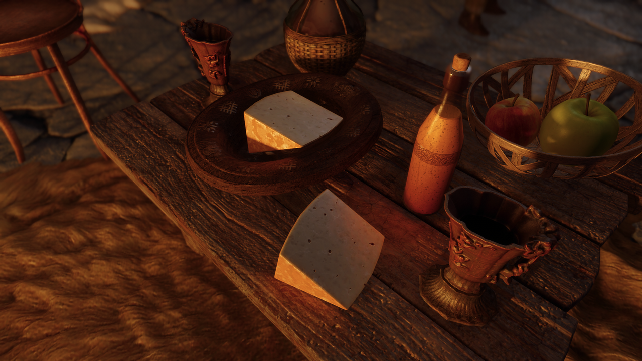 Halffaces - Goat cheese at Skyrim Special Edition Nexus - Mods and ...