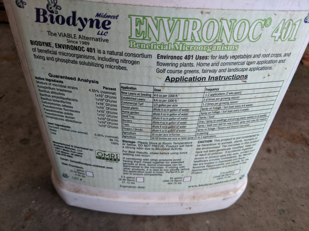 Biodyne Environoc 401 | Lawn Care Forum