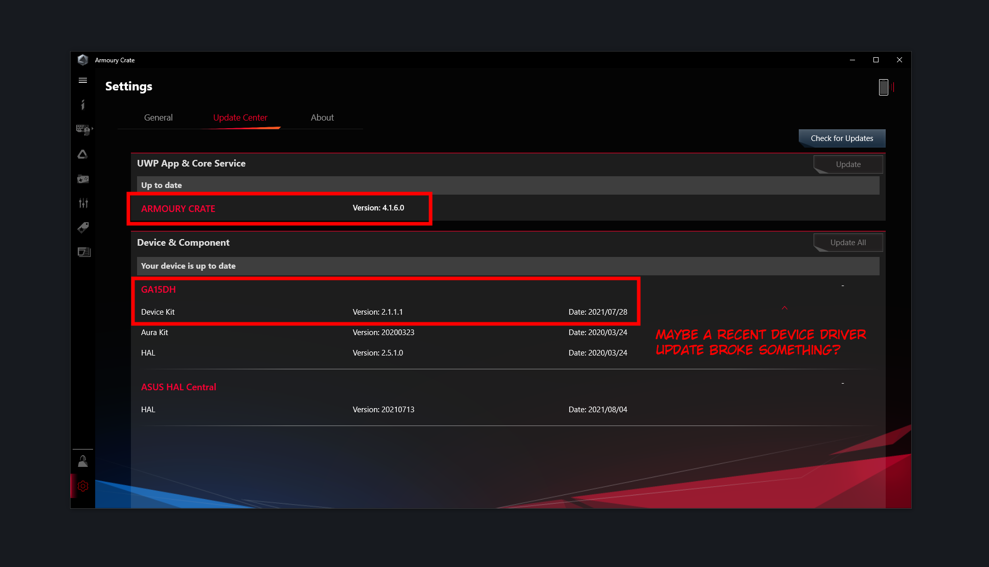 ASUS\ROG Live Service\FileOperator.exe Crash Const... - Page 32 ...