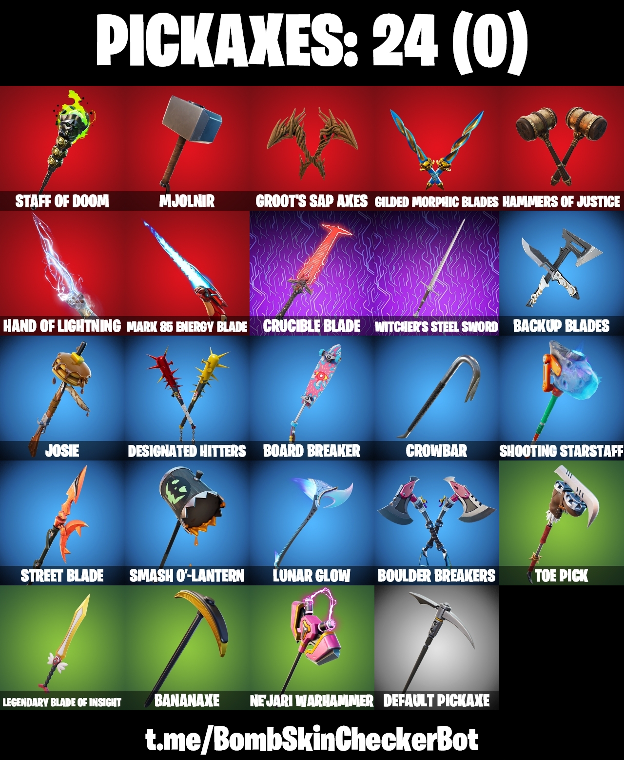 Pickaxes — Postimages