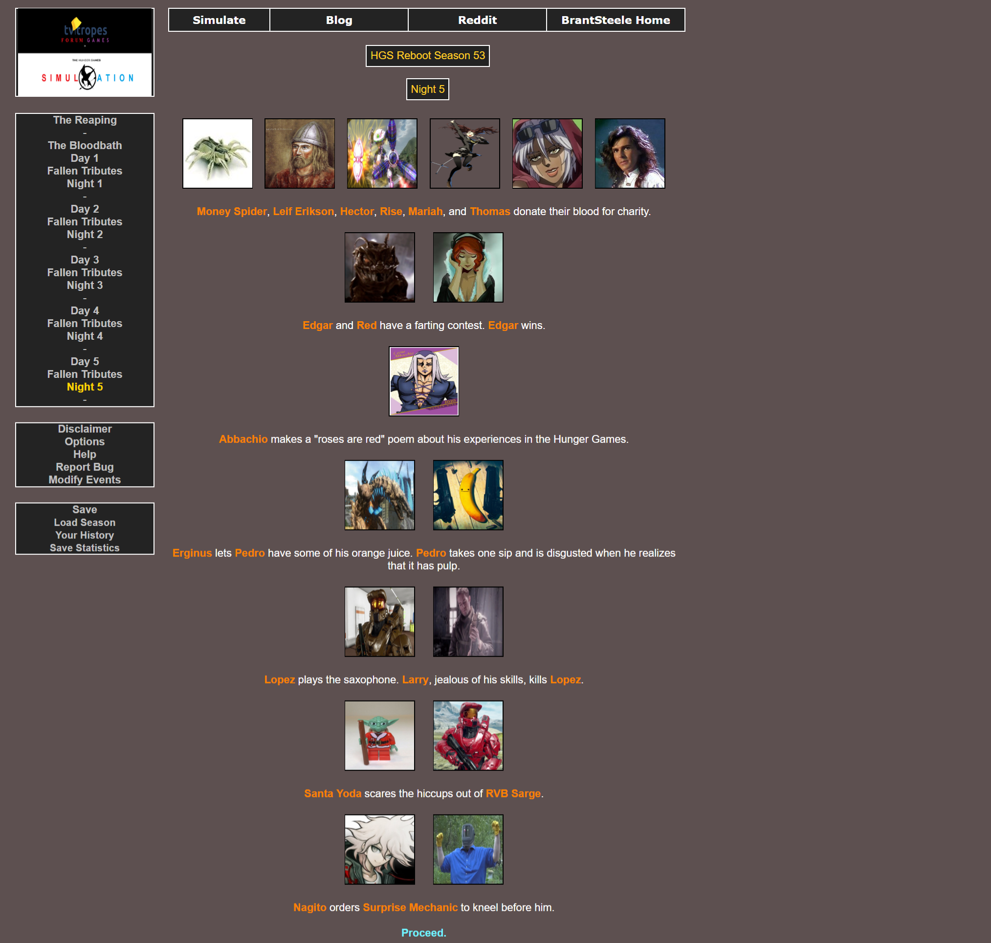 Fire Shot Capture 344 Brant Steele Hunger Games Simulator bran — Postimages