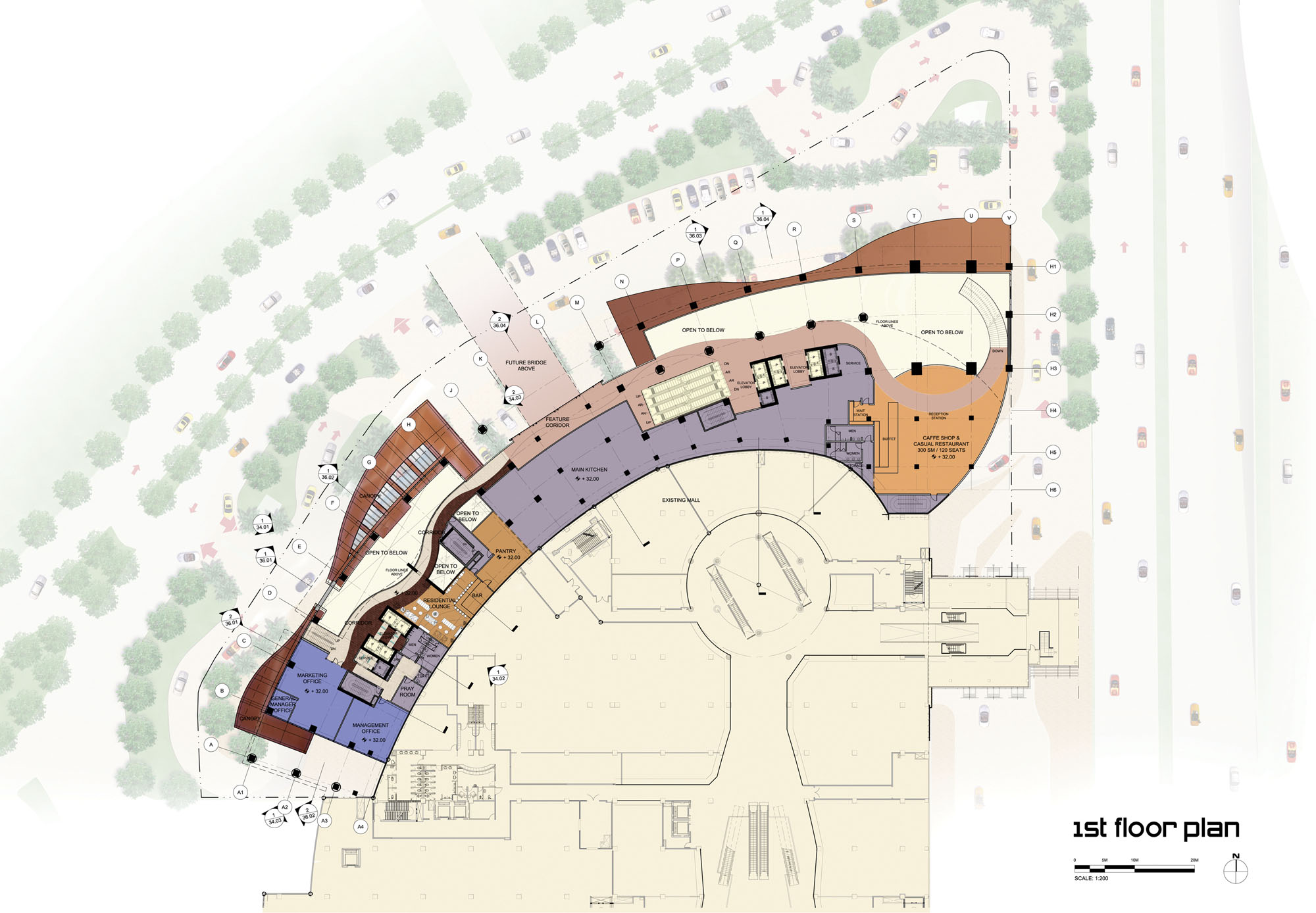 PONDOK hotel res 1st floor plan — Postimages