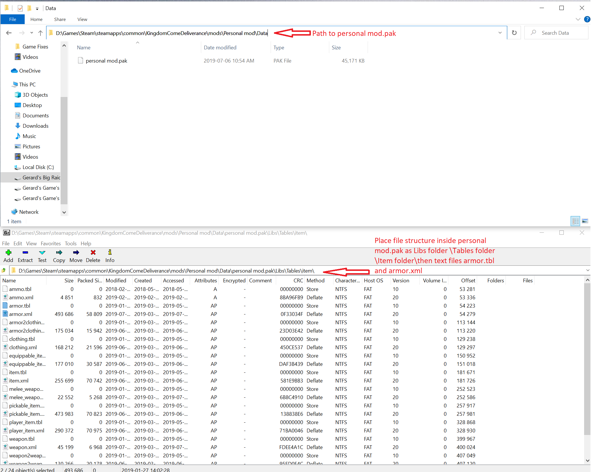 KDC mod structure — Postimages