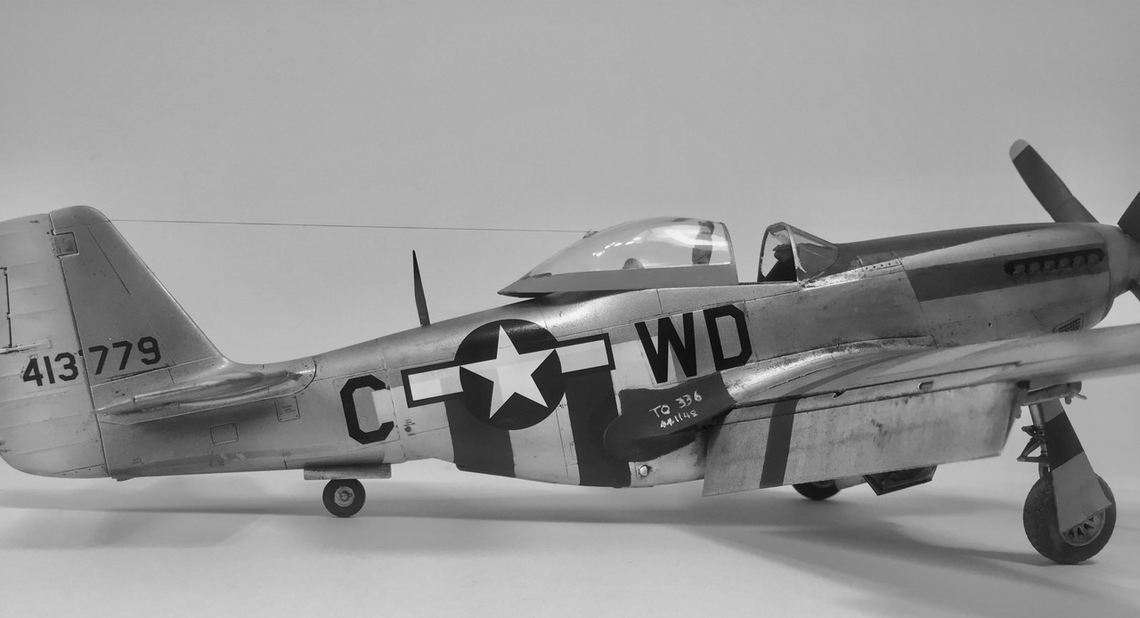 Revell P51D Mustang, Col Don Blakeslee , 335th - Ready for Inspection ...