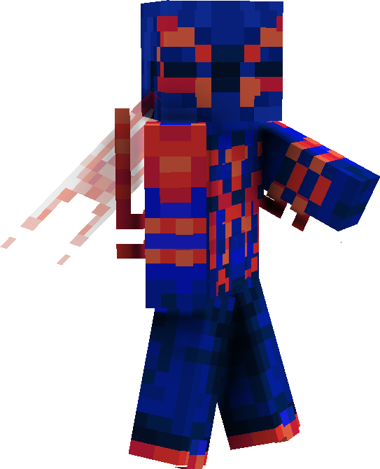 Spiderman 2099's Cape Minecraft Mob Skin
