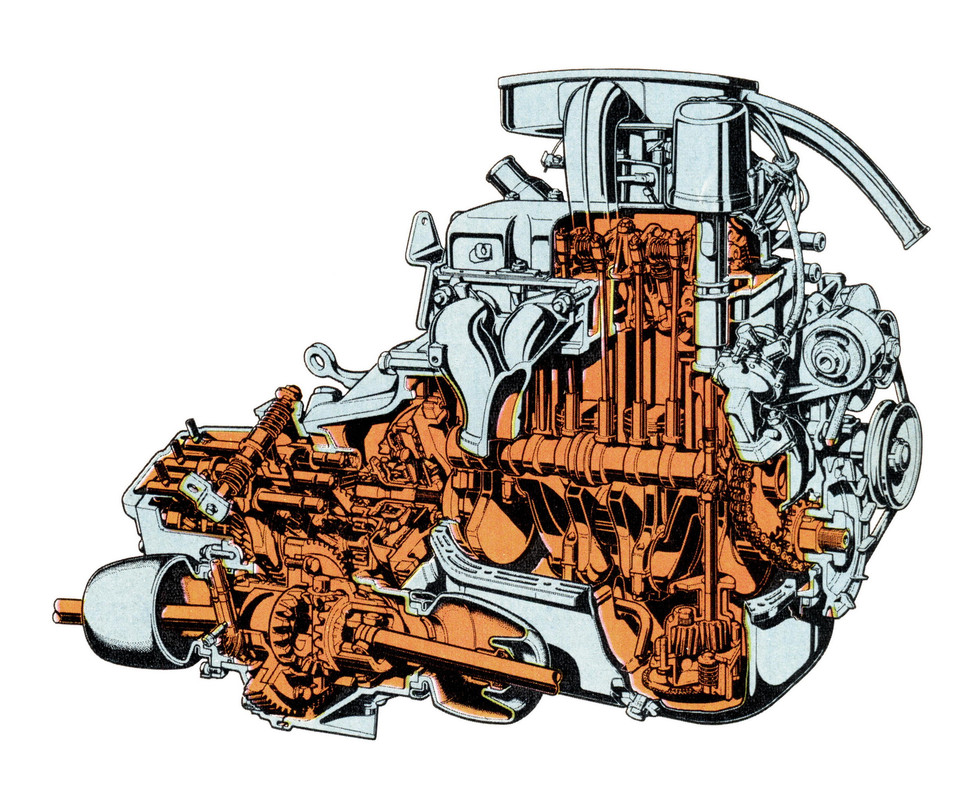 Fiat 127 engine by artist unknown 002 — Postimages