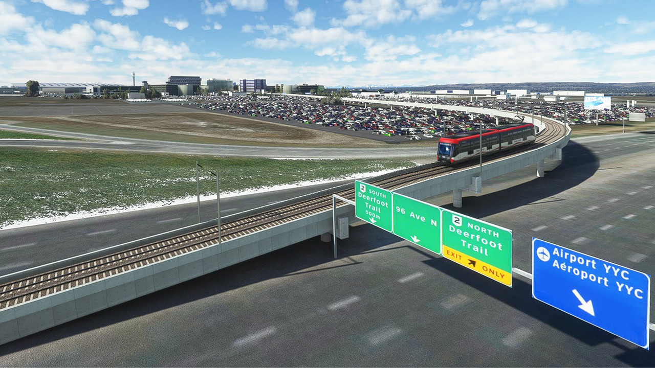 Calgary Airport CYYC - The AVSIM Screen Shots Forum - The AVSIM Community