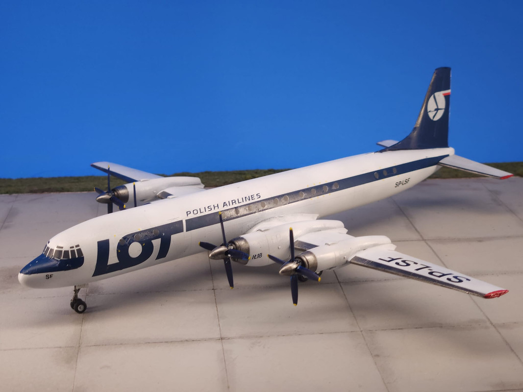 1/144 IL-18 Polish Airlines (Eastern Express Kit) - Ready for ...