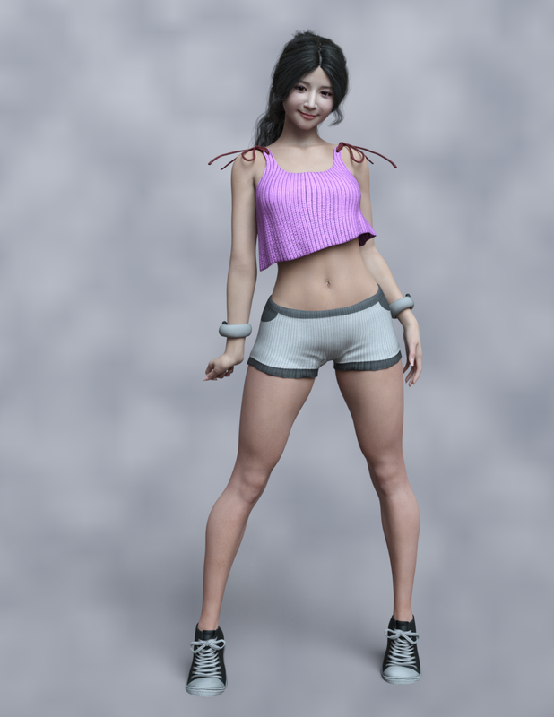 Tekken- Ling Xiaoyu - リン・シャオユウ For G8F And G8.1F COMPLETE SET + Panda Outfit Freebie (First Time ...