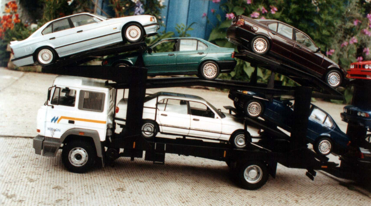 1/24th Car Transporter Built in the late 1980's - Work In Progress ...