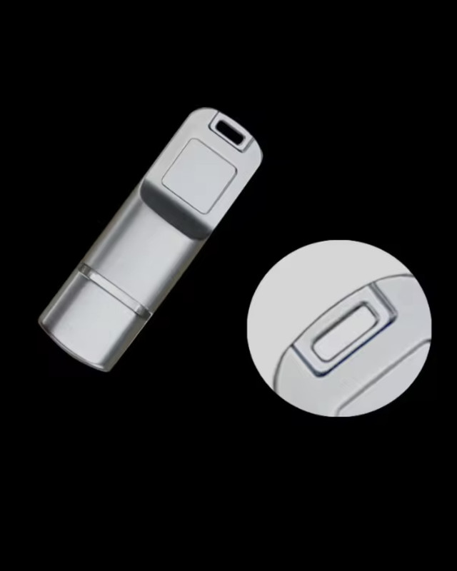 Stick Memorie USB cu scanare amprenta digitala 3.0, 128 Gb, Metalic ...