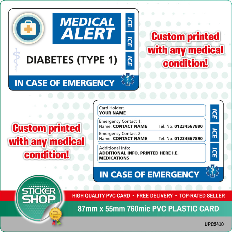 Medical Alert Card Printable - prntbl.concejomunicipaldechinu.gov.co