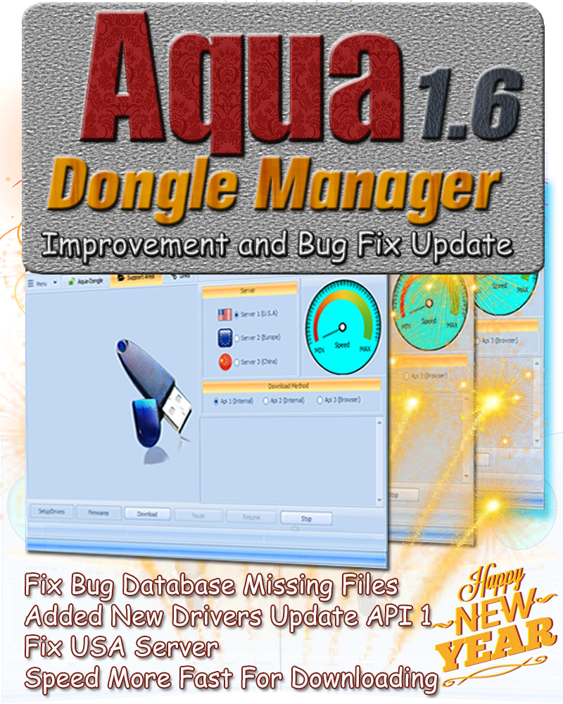 Aqua Dongle Manager V1.6 New & Bug Fix Update Relaese 12/01/2023 - GSM-Forum