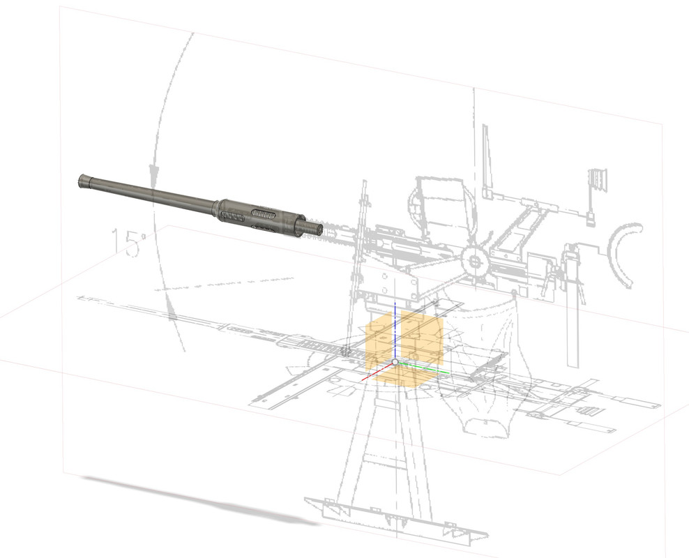 The Ship Model Forum • View topic - Oerlikon Canon 20mm - 3D - Drawing ...