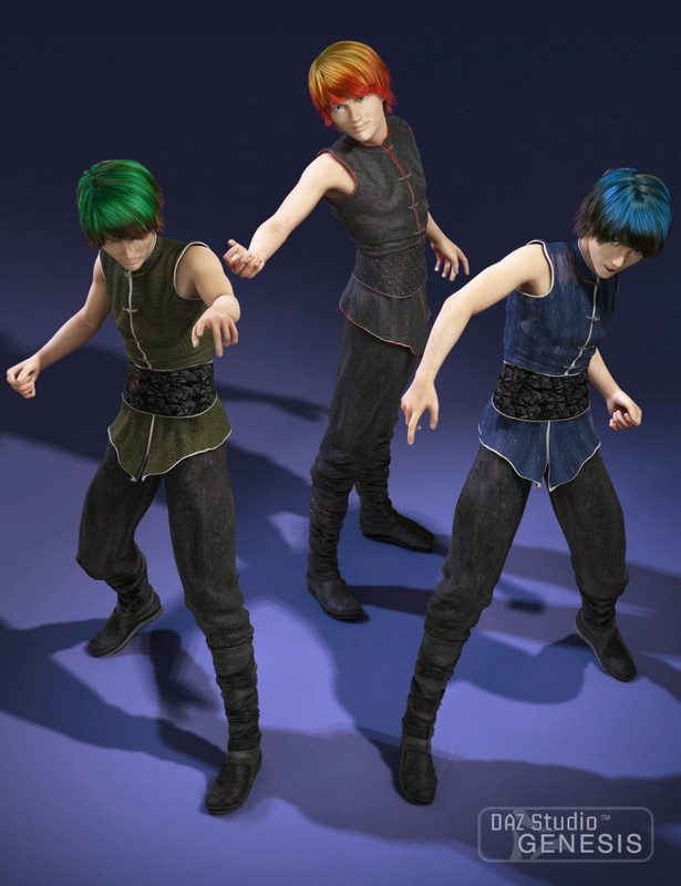 Tera Poses For Hiro 5 2025 - Free Daz 3D Models