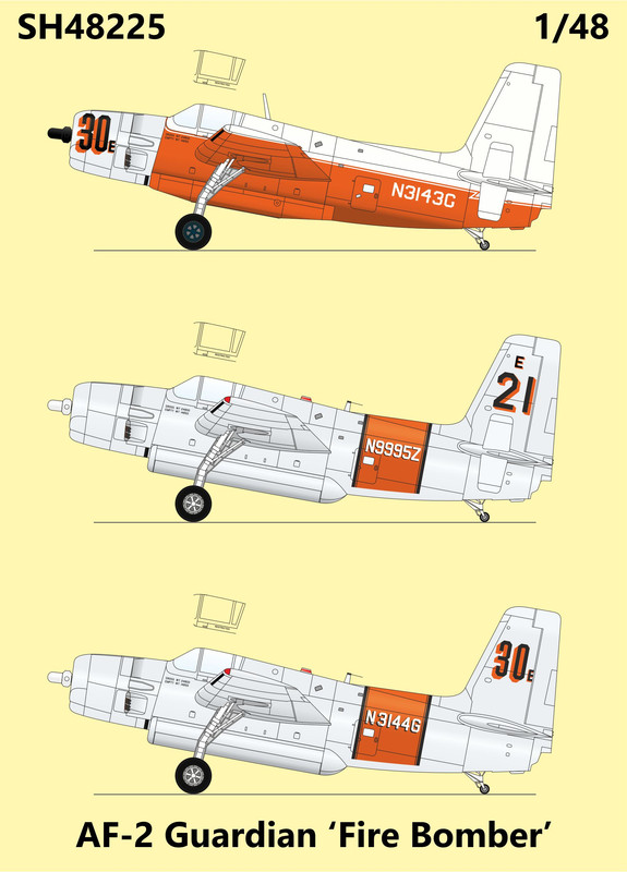 1/48 - Grumman AF-2S/AF-2W & AF-3S Guardian by Special Hobby - released ...