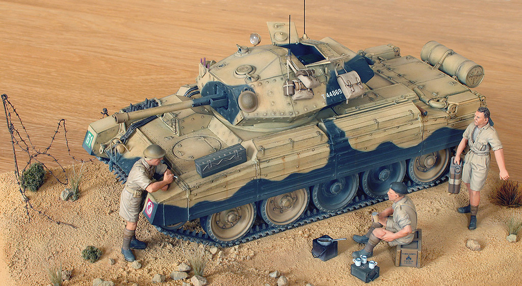 Tamiya/Italeri 1/35 Crusader Mk III - Ready for Inspection - Armour ...