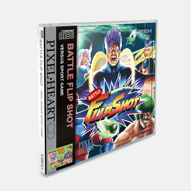 Nouvelle release de VISCO - FLIP SHOT - AES et NeoGeo CD