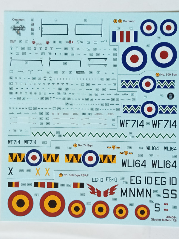Tim's Airfix 1/72 Meteor F8 - COMPLETED - Gloster Meteor STGB ...