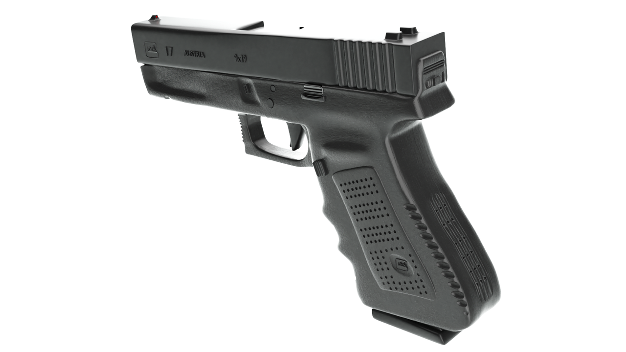 [ FREE ] Rigged Semi-Auto Pistol G17 - Download Free 3D model by NIXO ...