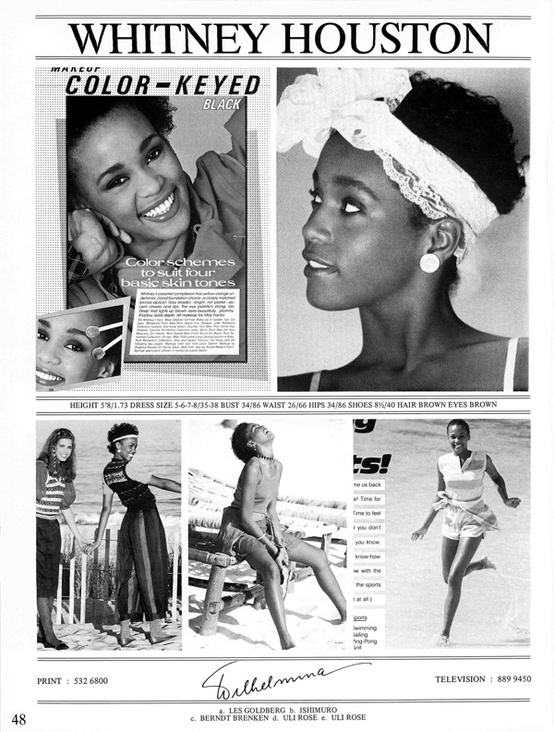 Whitney Houston: Top American Model Pic & Appreciation Thread ...