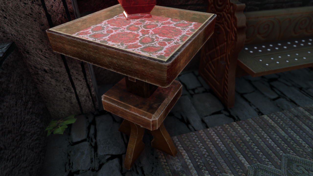 Halffaces - Noble End Tables - All-in-One at Skyrim Special Edition ...