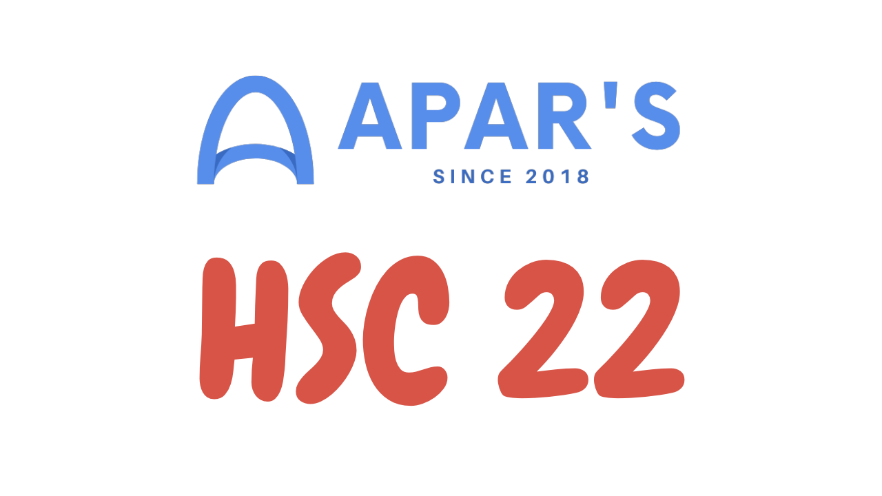 HSC 22 Admission Program | Apar's Classroom