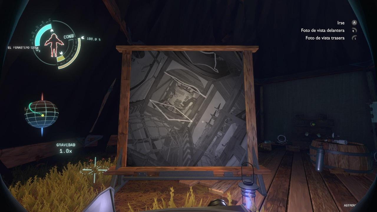 I trapped the orbiting explorer inside the spaceship : r/outerwilds