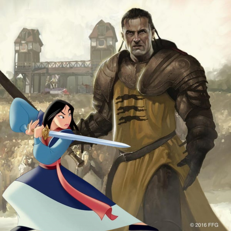 Fa Mulan (Disney) vs The Mountain/Gregor Clegane (A Song of Ice and ...