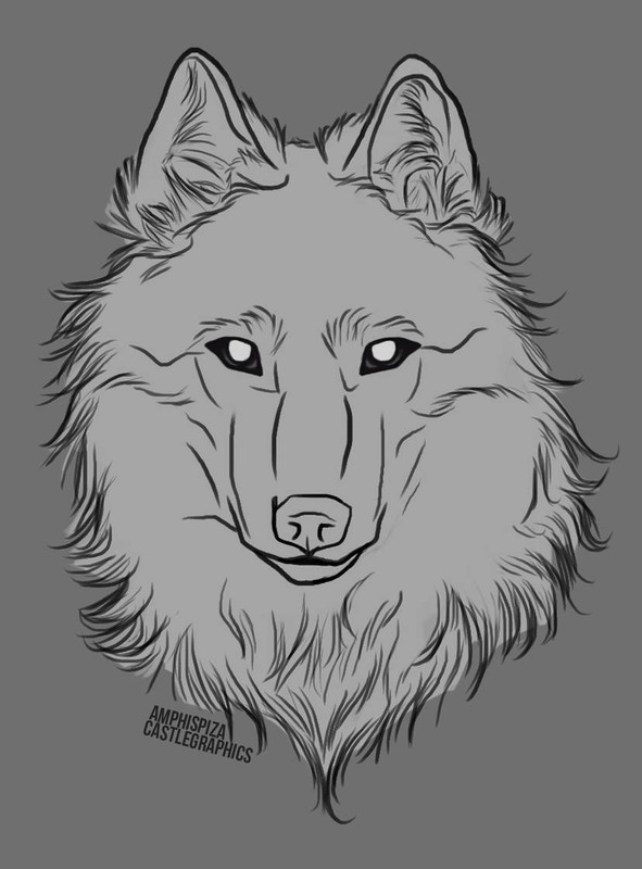 free wolf bust lineart by amphispiza dbzi0zu 414w 2x — Postimages