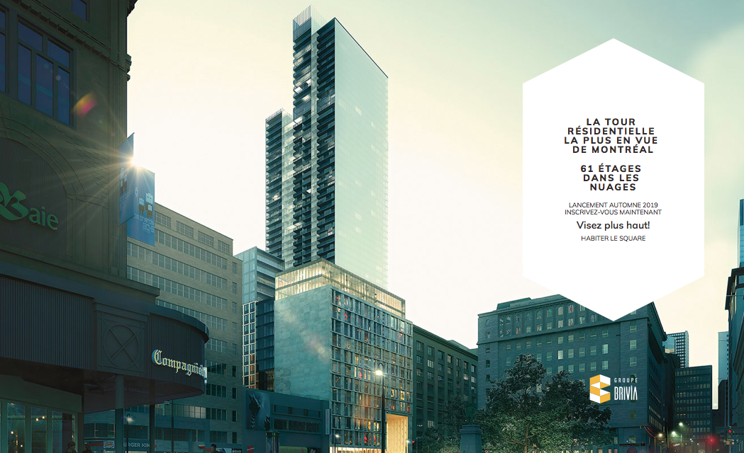 MONTREAL | 1 Square Phillips | 202.5M / 664 FT | 61, 20, 14 FLOORS ...