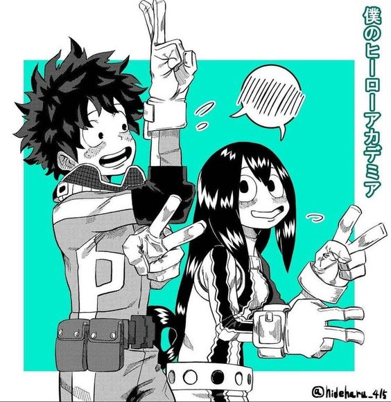 Izuku X Tsuyu Deviantart
