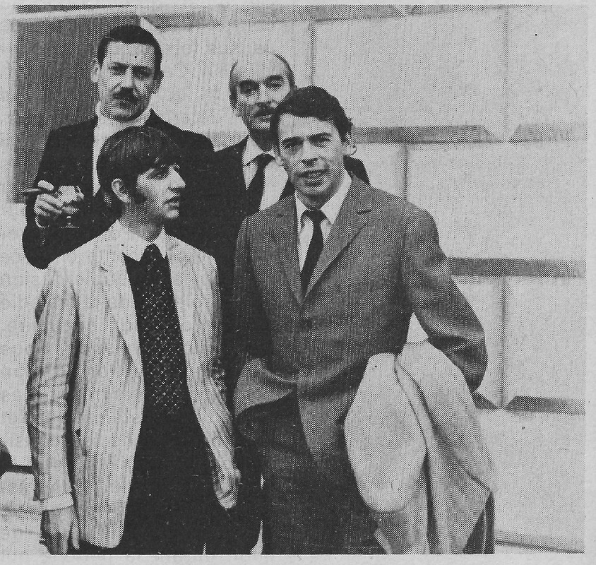 Ringo Starr & Jacques Brel ( Sep 1966) 2 — Postimages