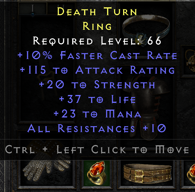 Death Turn Bvc / Ghost Sin Ring - Topic - d2jsp