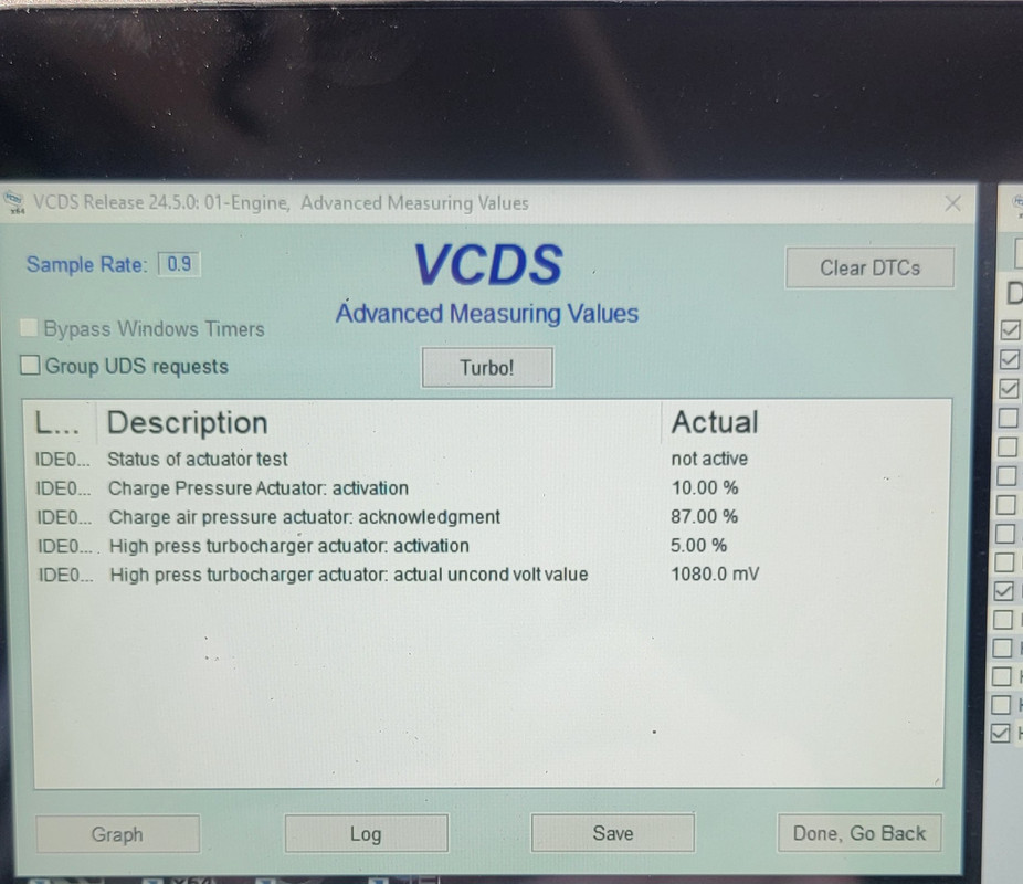 Resolved - 2014 Passat TDI (CKRA) Actuator Turbo Faults - P00AF & P2563 | Ross-Tech Forums