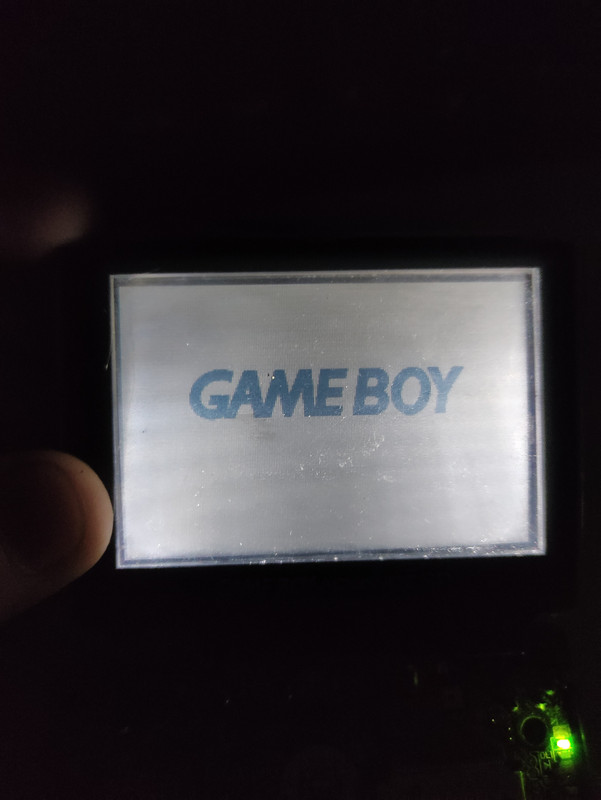 how to use this screen on a sp? : r/Gameboy
