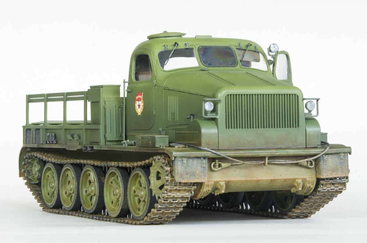 Soviet Russian heavy artillery tractor AT-T - Ready for Inspection ...