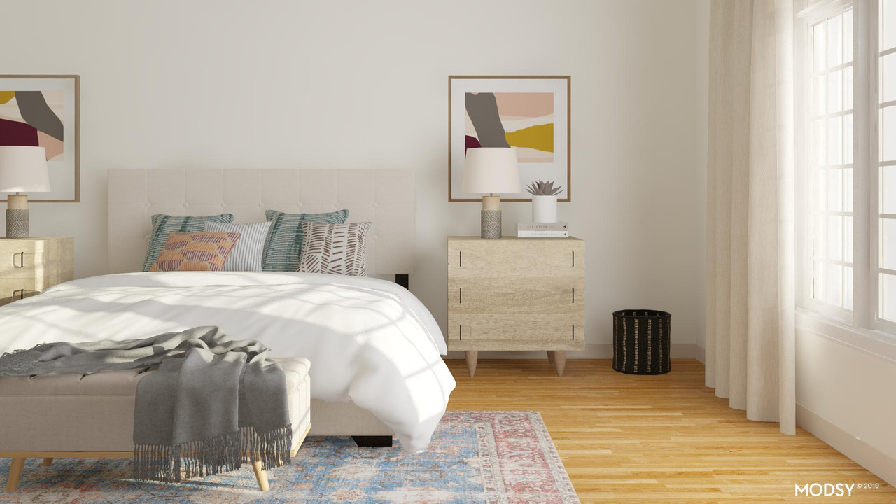 Playful Pastel Bedroom Design — Postimages