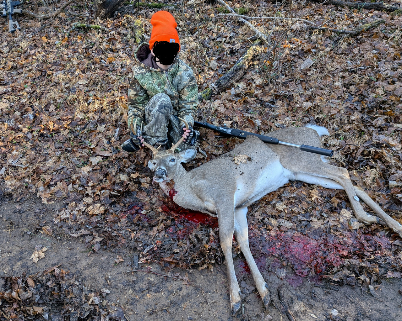 Buck down, peach tree avenged - 24hourcampfire