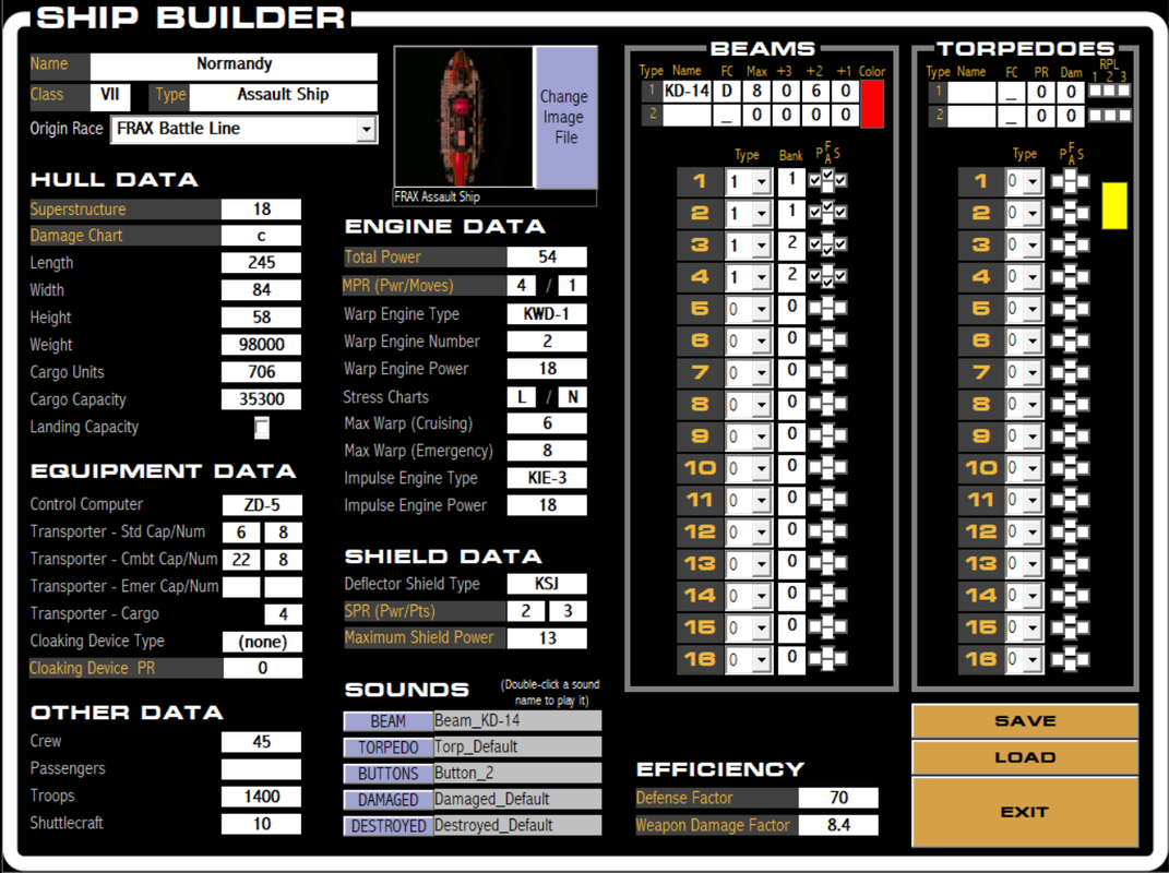 FRAX Normandy Class Assault Ship — Postimages