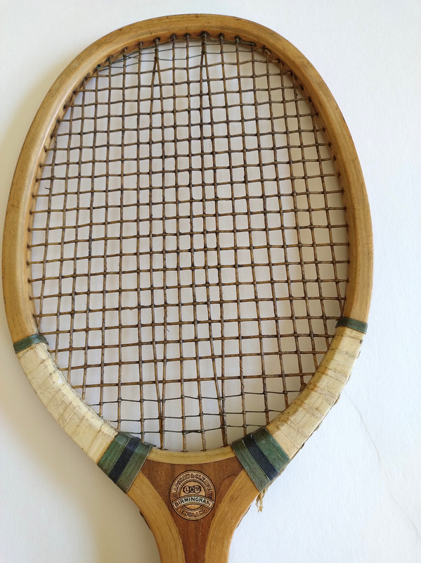 My first Clapshaw & Cleave racket -info sought from any REALLY ancient ...