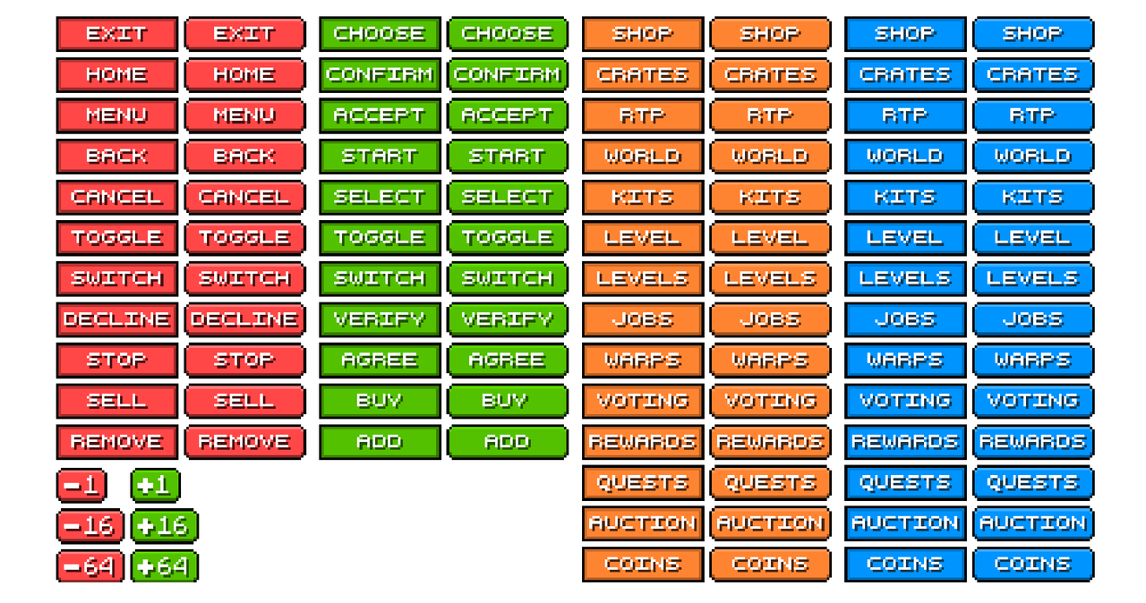 MenuTemplatePack - Colors | BuiltByBit