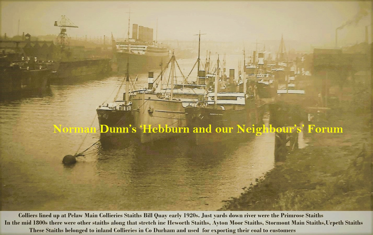 Pelaw Main Coal Staiths early 1920s — Postimages