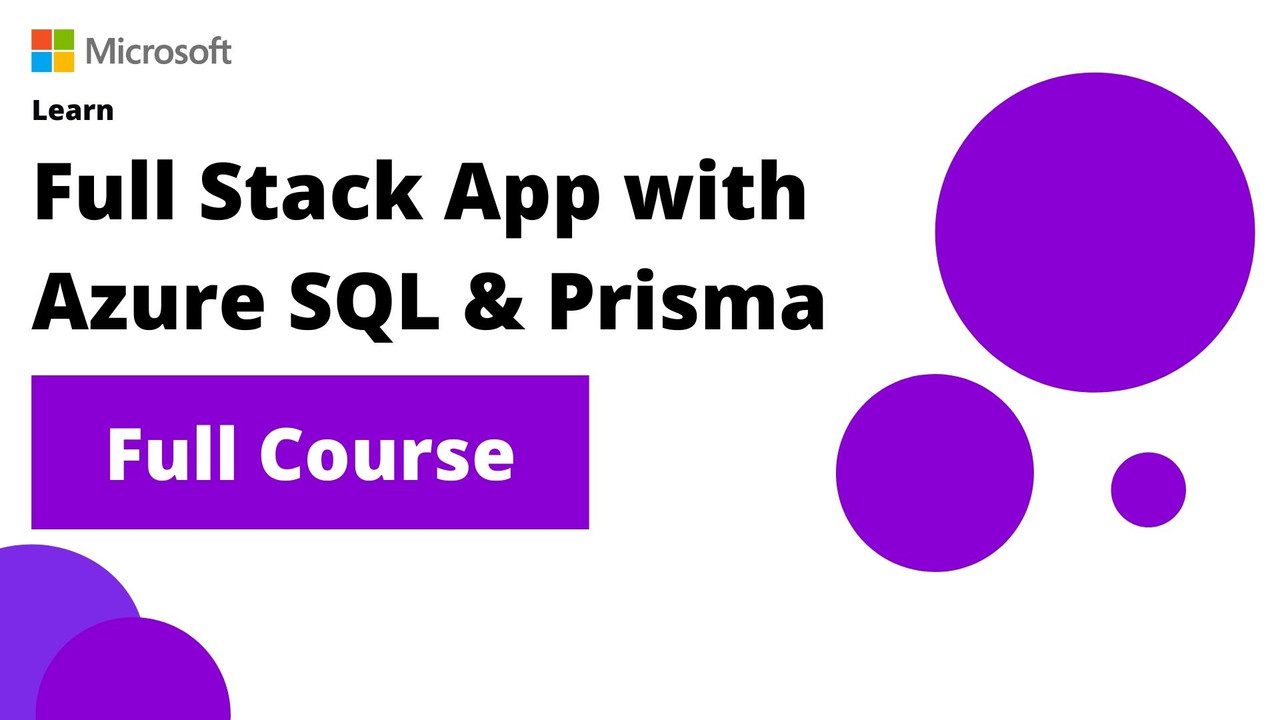 Free Course Learn A Full Stack Application With Azure Sql And Prisma Dev Community