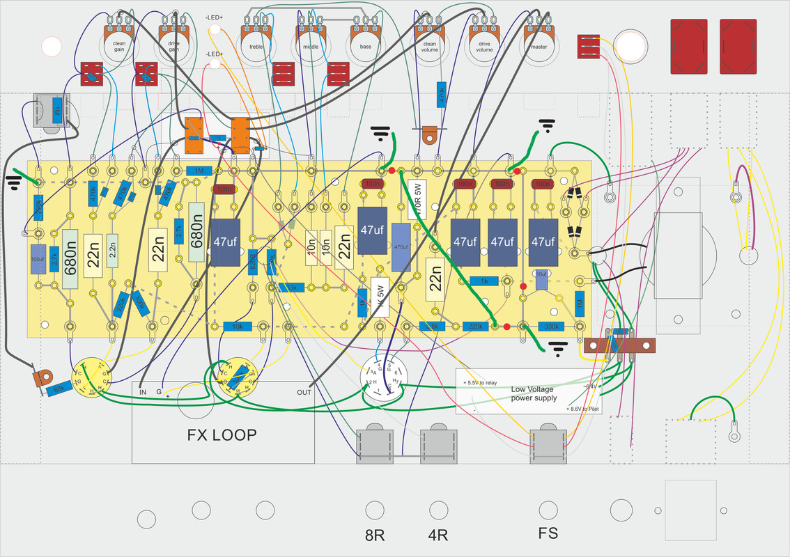 amp wiring draw check ground fix — Postimages