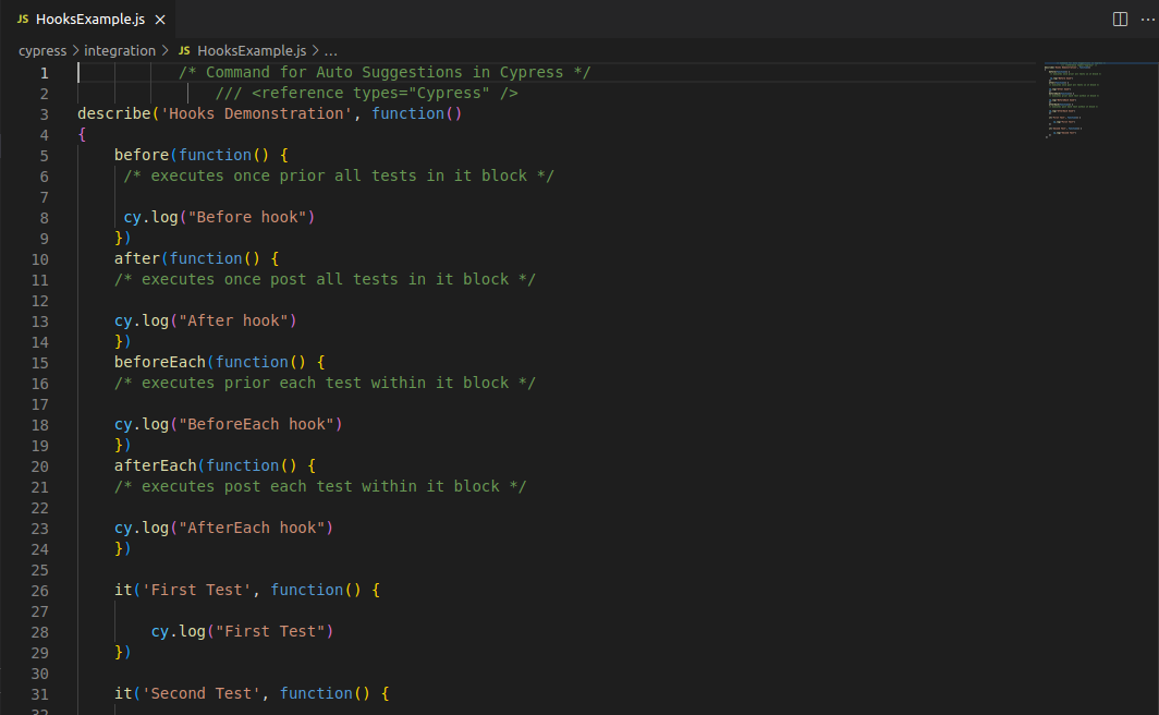 How to use Hooks and Tags in Cypress - NashTech Blog