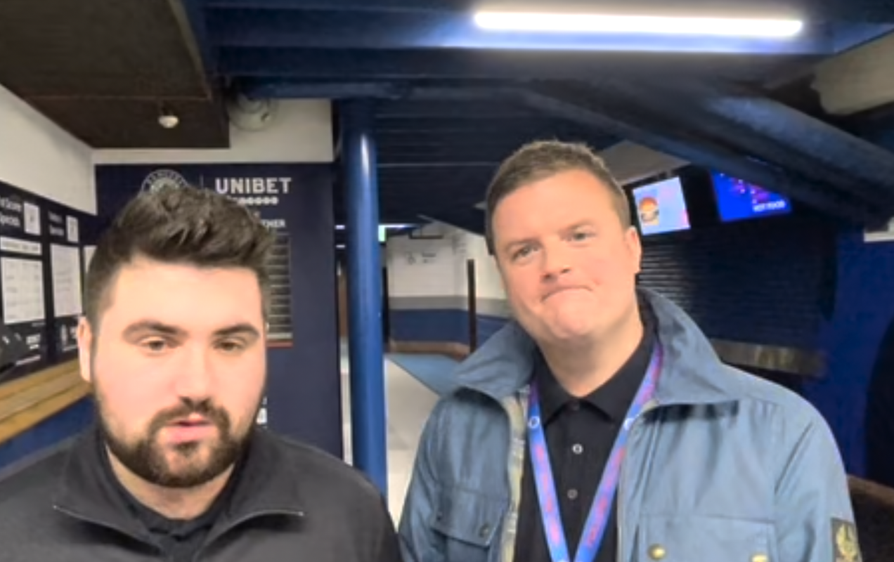 Press Conference - FF writers Craig Rae and Lee Clark after the Ajax ...