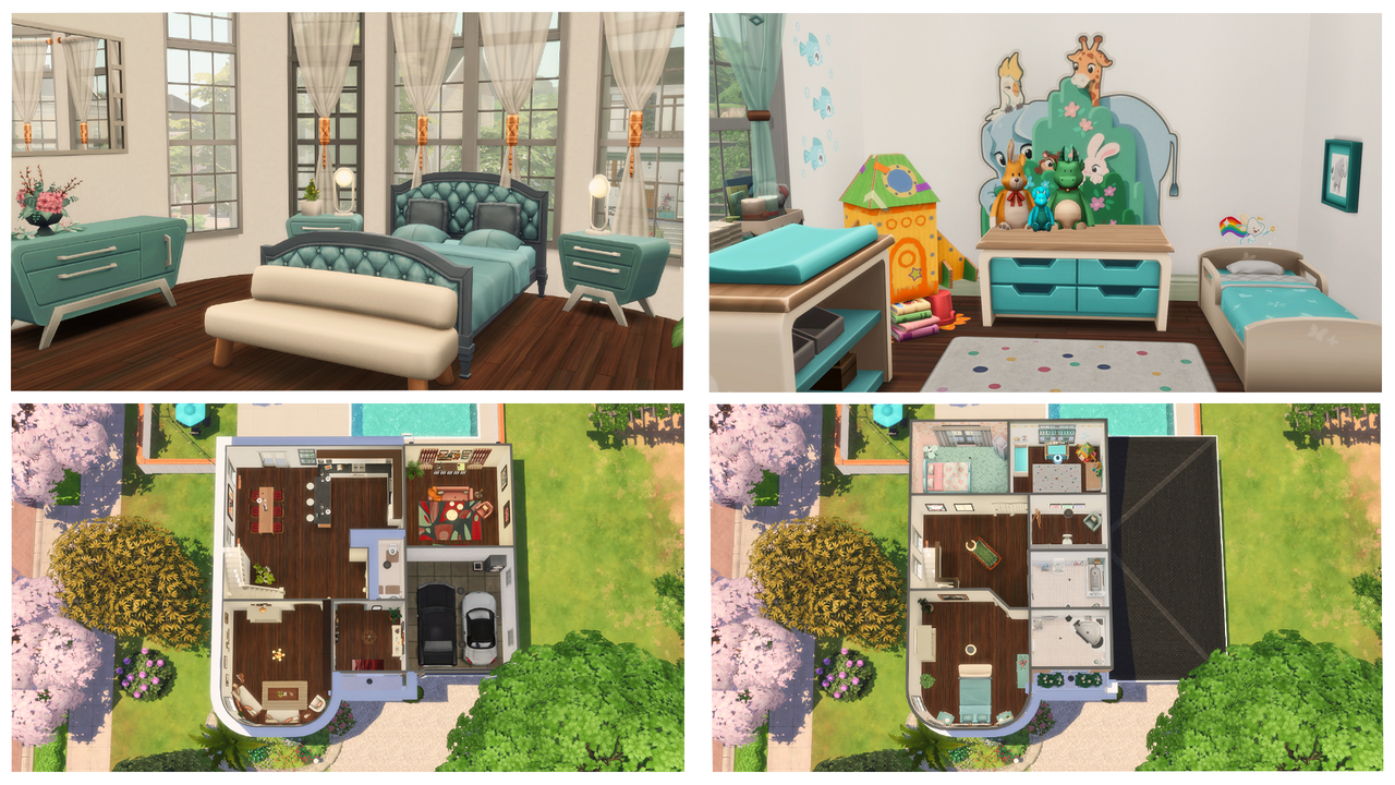 Courtyard Lane #5 - The Sims 4 Rooms / Lots - CurseForge