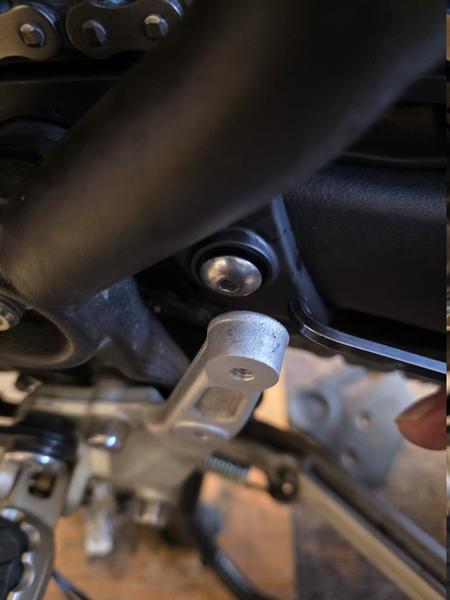 Swing Arm Rub Strip Replacement | Triumph Rat Motorcycle Forums